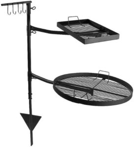 8 of the Best Swivel Grills for Fire Pits: Campfire Cooking - Camping Zest